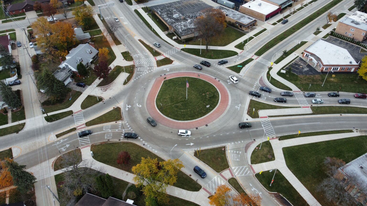 Cumberland Circle (IL Rte. 58 at Wolf Rd) Roundabout Redesign - HBM ...